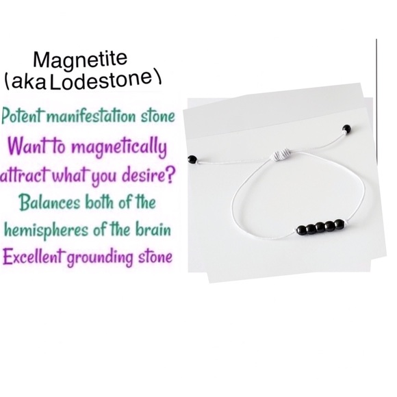 Jewelry | 5 For 25 Super Cute Magnetite Lodestone | Poshmark